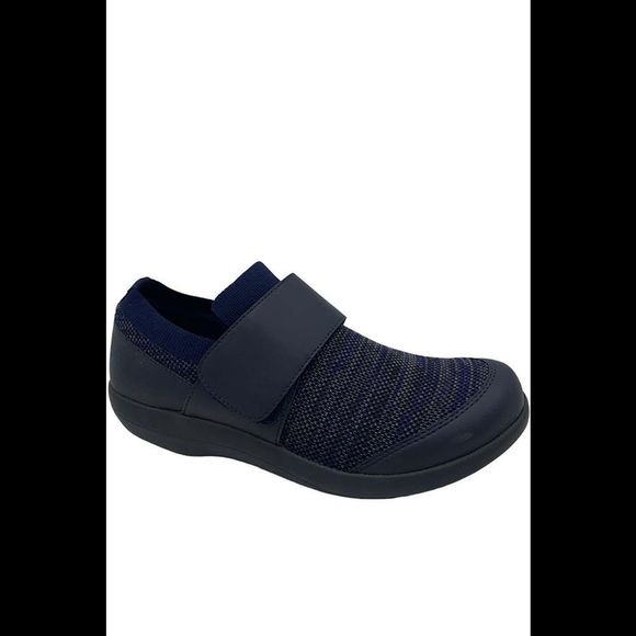 Alegria | Shoes | Alegria Knit Sneakers Dasher Navy Multi Medium | Poshmark